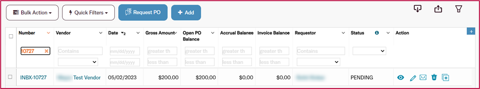 Reviewing the Status of a Purchase Order Request – Corpay
